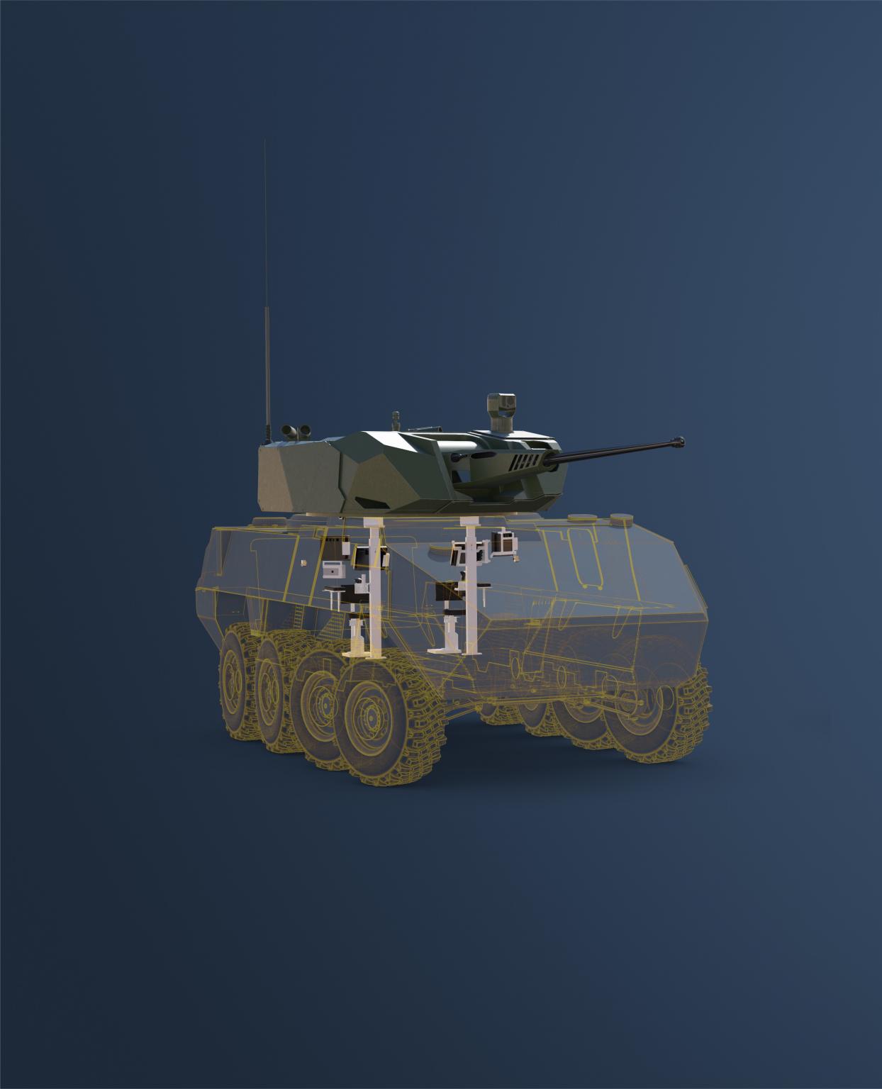 Cockerill® 1030 Unmanned turret : Defense - John Cockerill