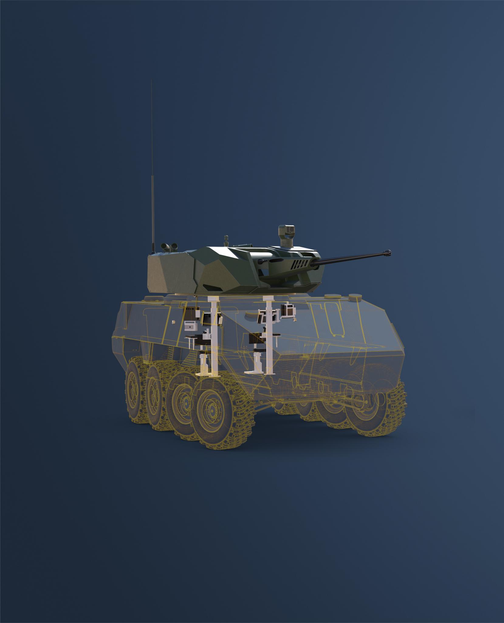 Cockerill® 1030 Unmanned turret : Defense - John Cockerill
